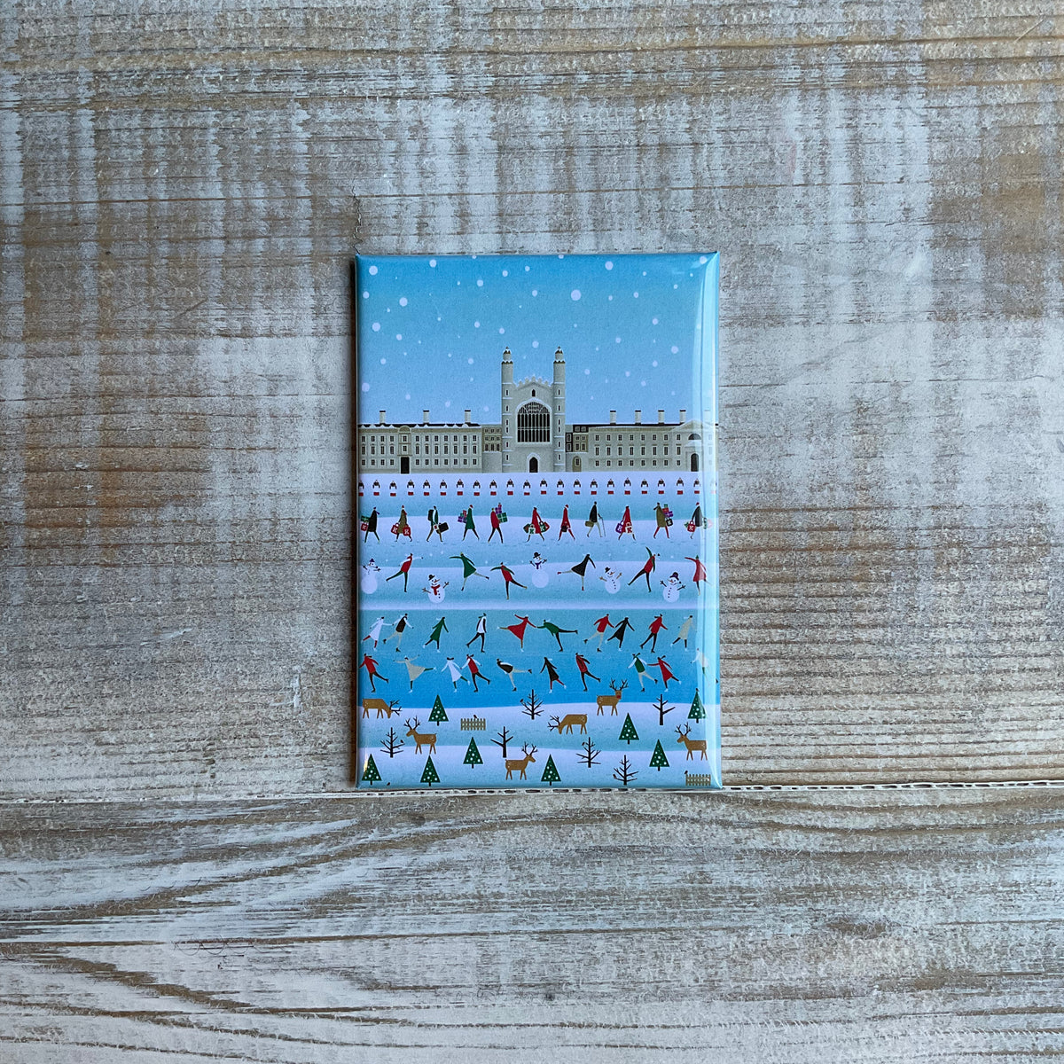 King’s Winter Life Magnet – The Shop at King's College, Cambridge