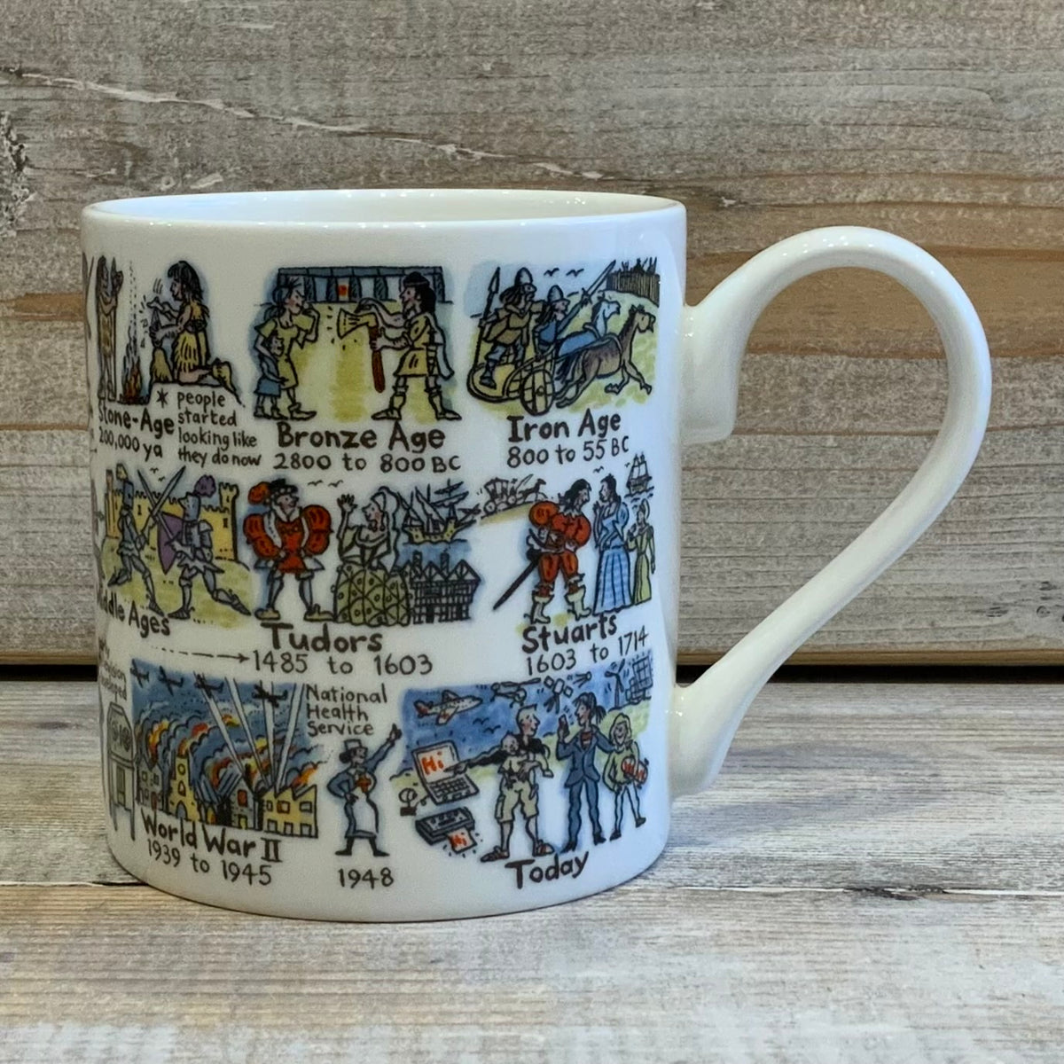 History Timeline Mug – The Shop at King's College, Cambridge